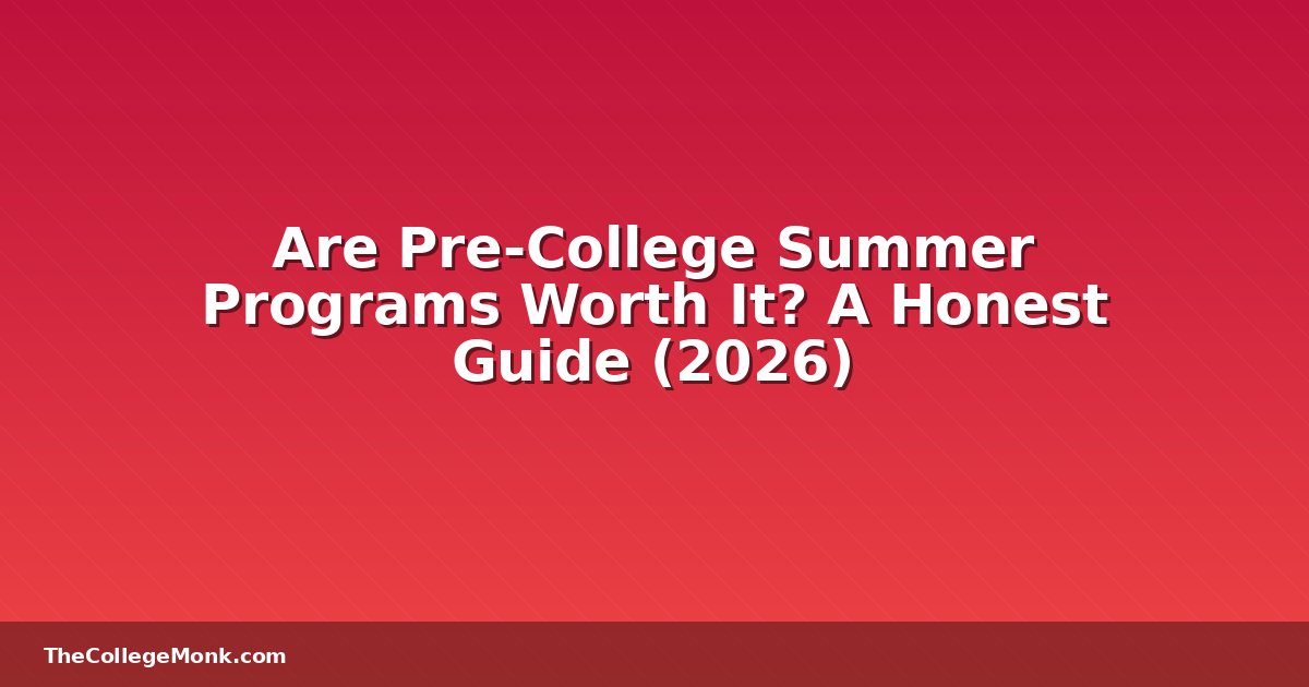 Georgetown Summer Programs for High School Students (2026)